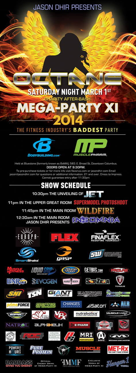 Buy Tickets to MEGA-Party XI: OCTANE in Columbus