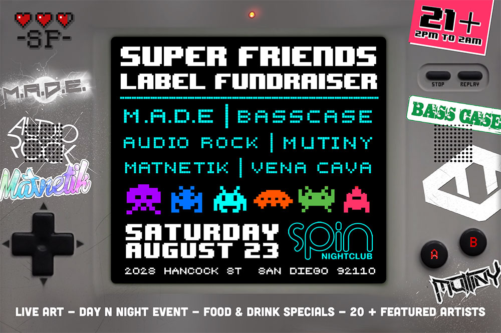 Buy Tickets to Super Friends Label Fundraiser in San Diego