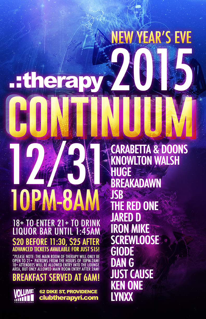Continuum Tickets 12/31/14