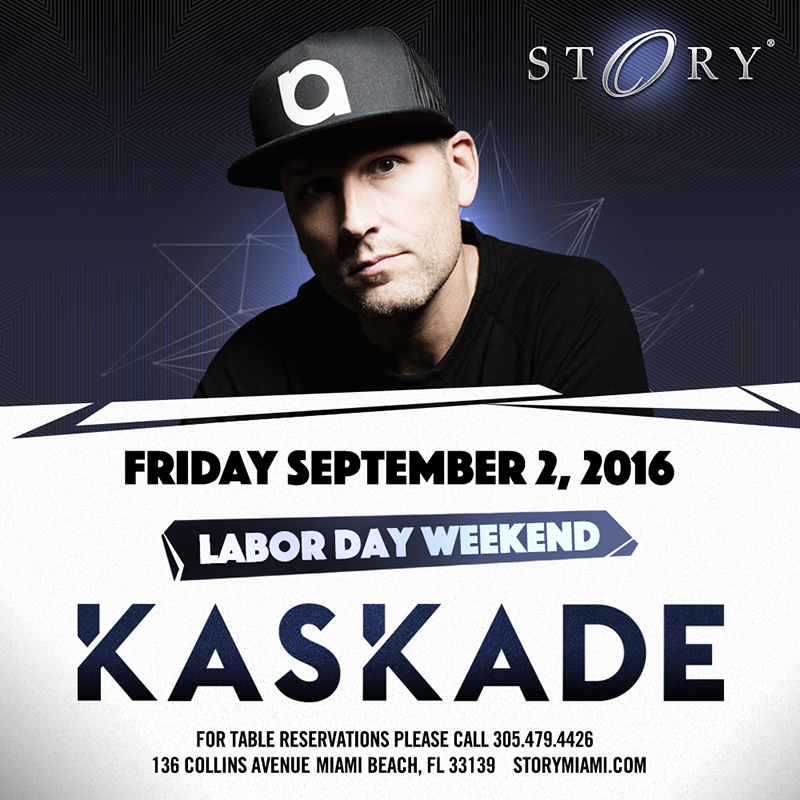 Kaskade STORY Tickets 09/02/16