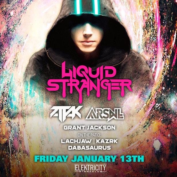 LIQUID STRANGER Tickets 01/13/17