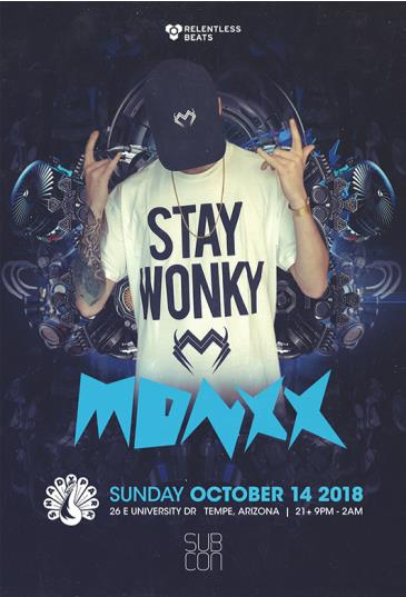 Monxx Tickets 10/13/18