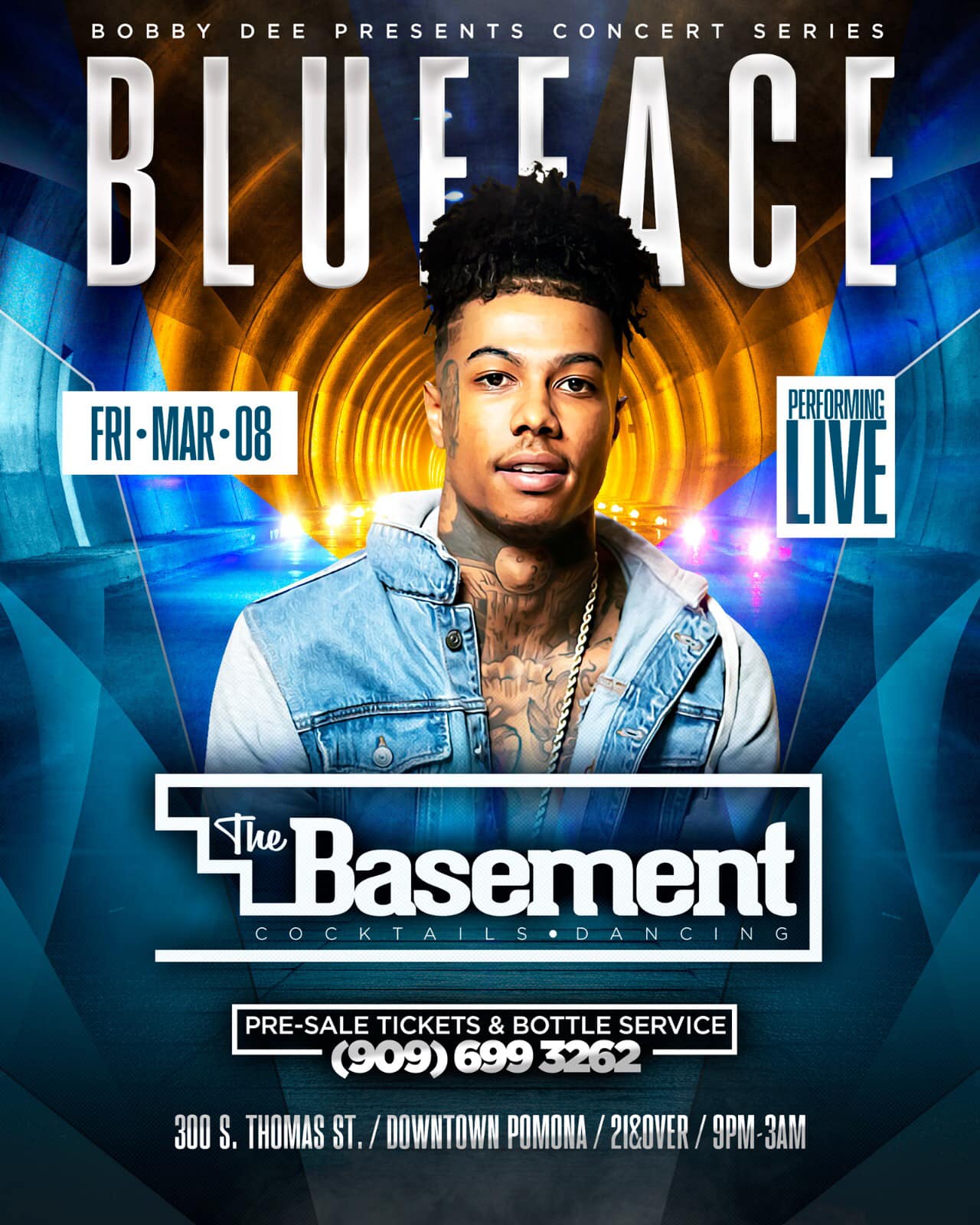 Buy Tickets to BlueFace LIVE in Pomona on Mar 08, 2019