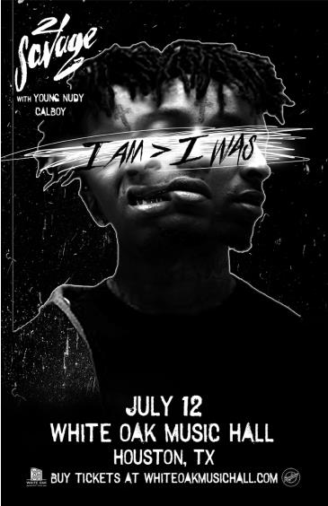 Buy Tickets to 21 Savage in Houston on Jul 12, 2019