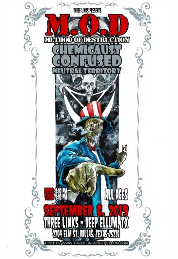 Buy Tickets to MOD - Method of Destruction in Dallas on Sep 06, 2019