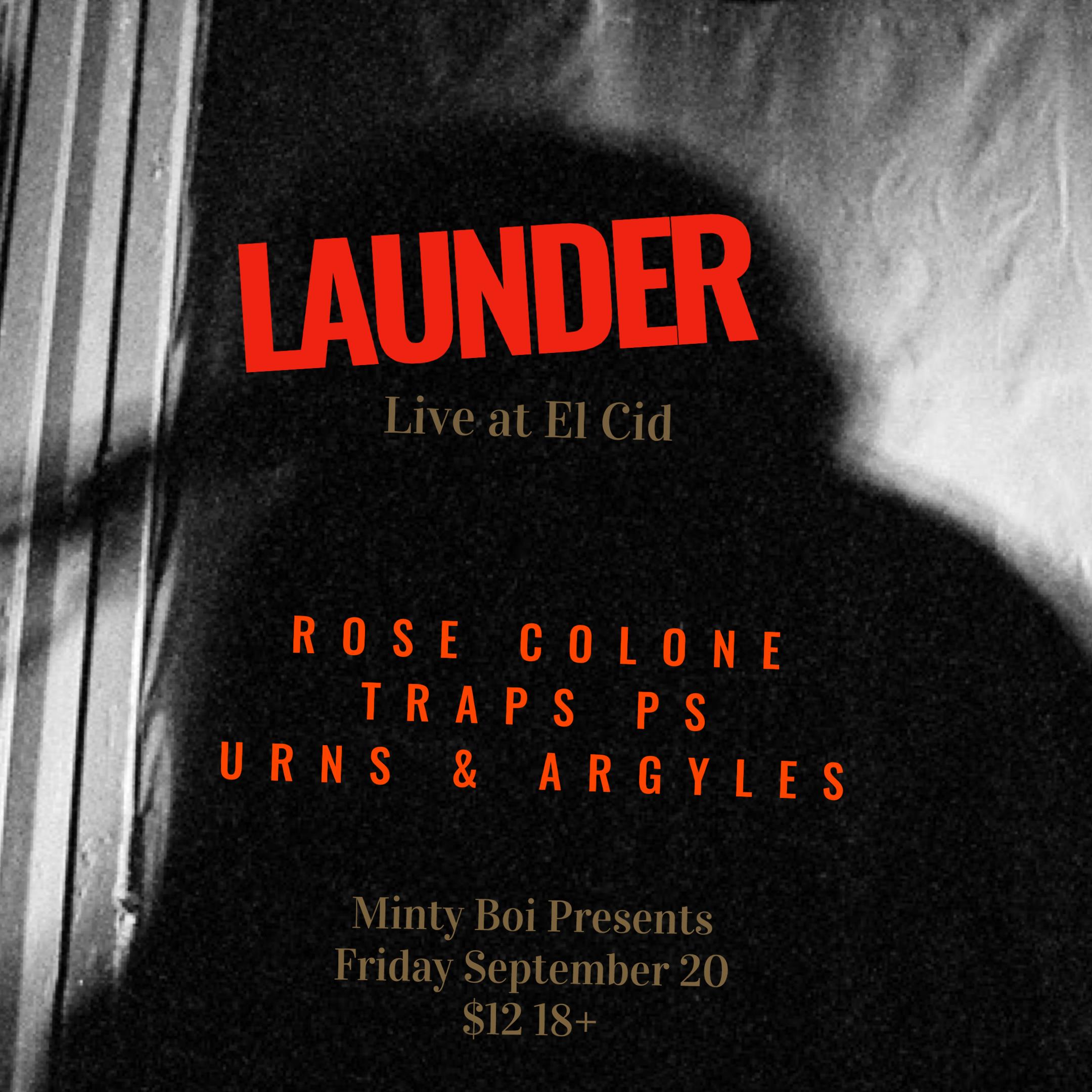 Buy Tickets to Launder, Traps Ps, Rose Cologne, Urns in Los Angeles on ...