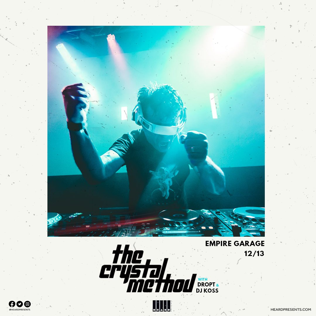 The Crystal Method in Austin on Dec 13, 2019