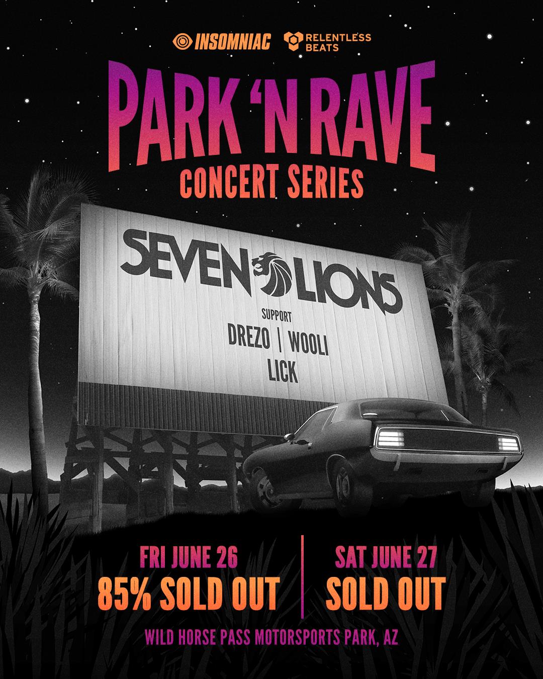 Buy Tickets to Park N Rave Series ft Seven Lions - SATURDAY in Chandler ...