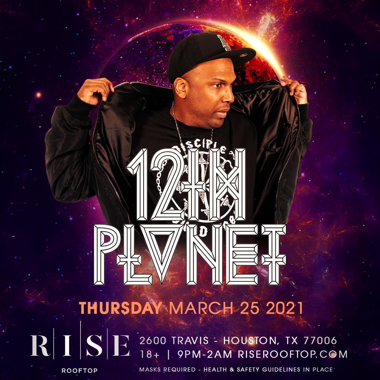 Buy Tickets to 12th Planet - HOUSTON in Houston on Mar 25, 2021
