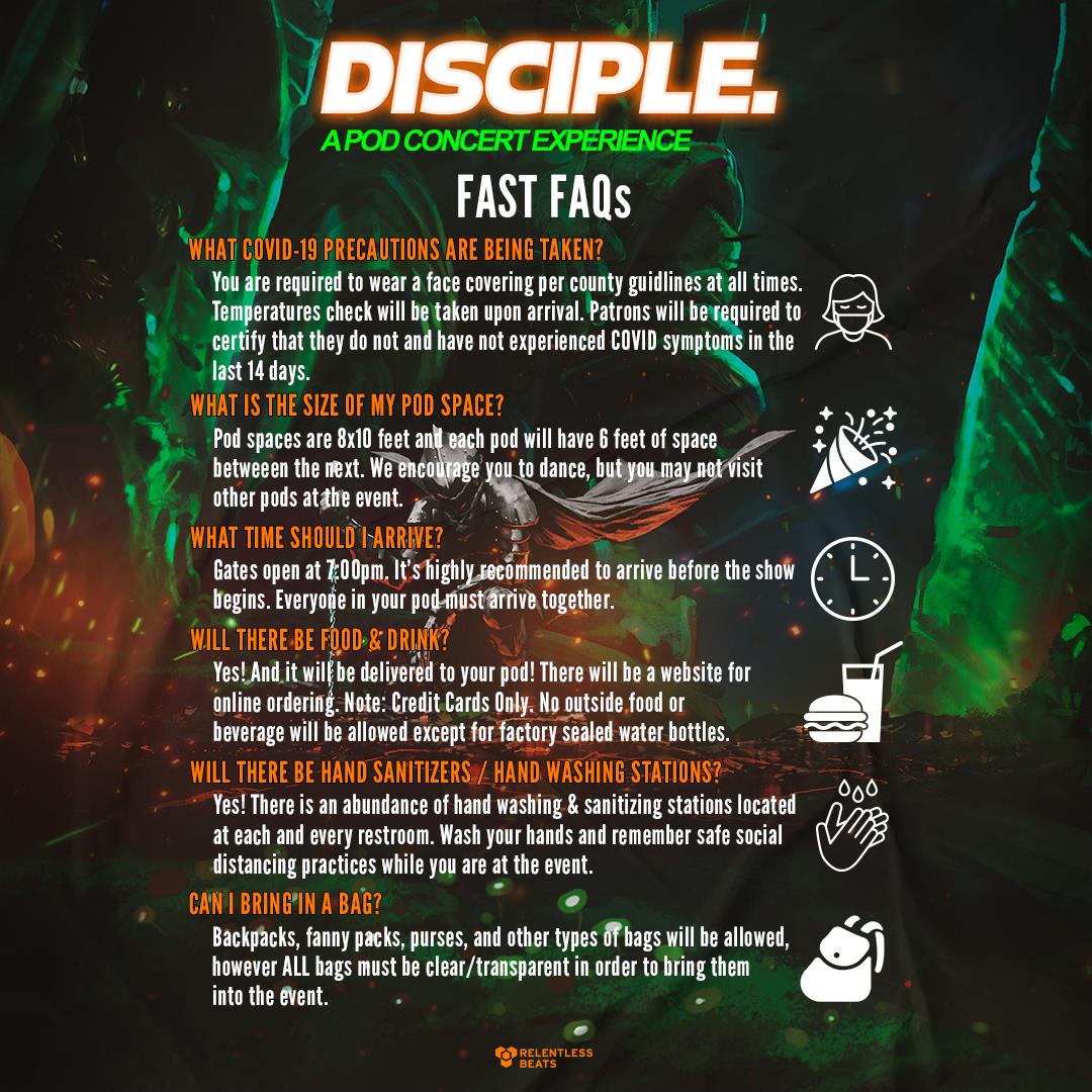 Buy Tickets to Virtual Riot, Barely Alive & More - Disciple: Pod ...