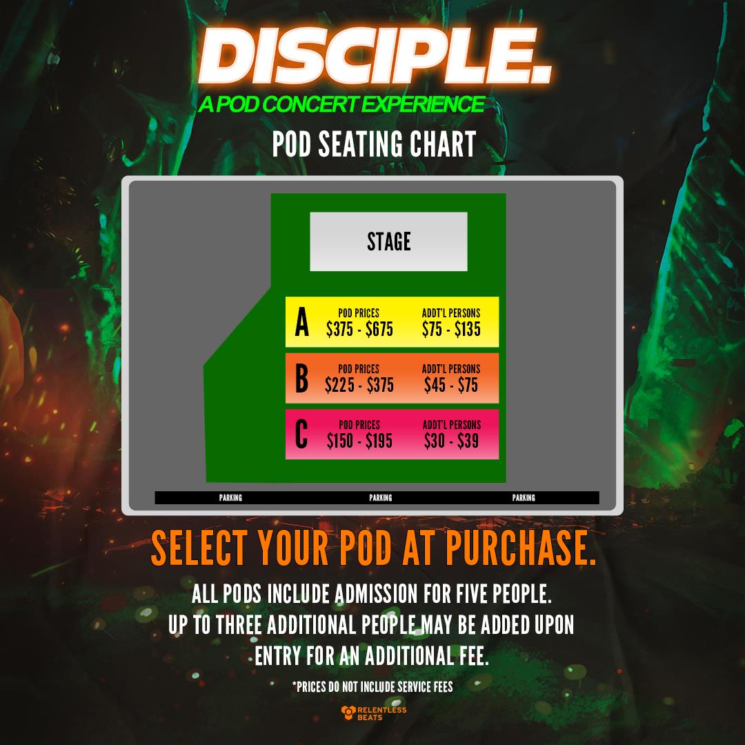 Buy Tickets to Virtual Riot, Barely Alive & More - Disciple: Pod ...