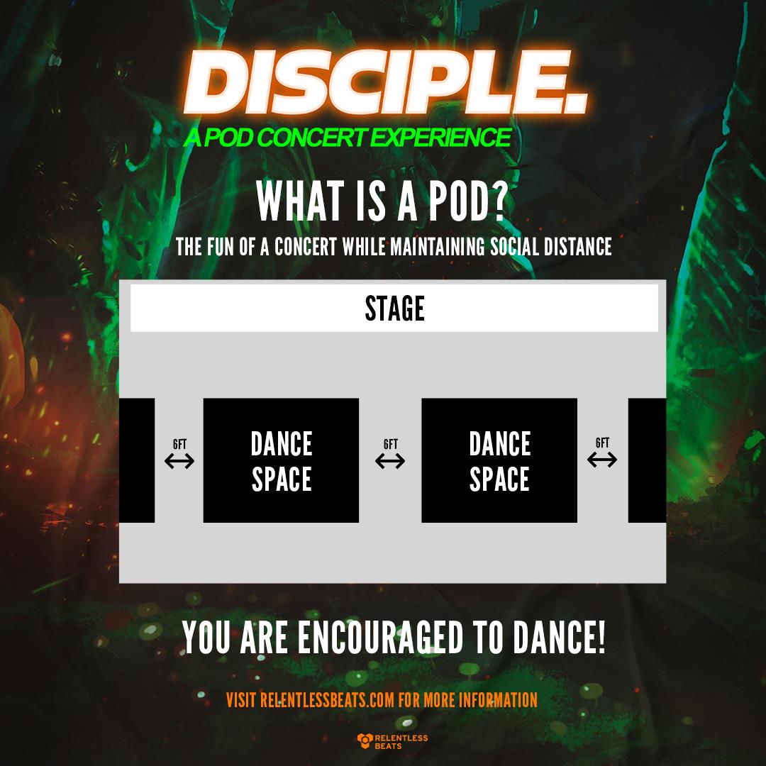 Buy Tickets to Virtual Riot, Barely Alive & More - Disciple: Pod ...