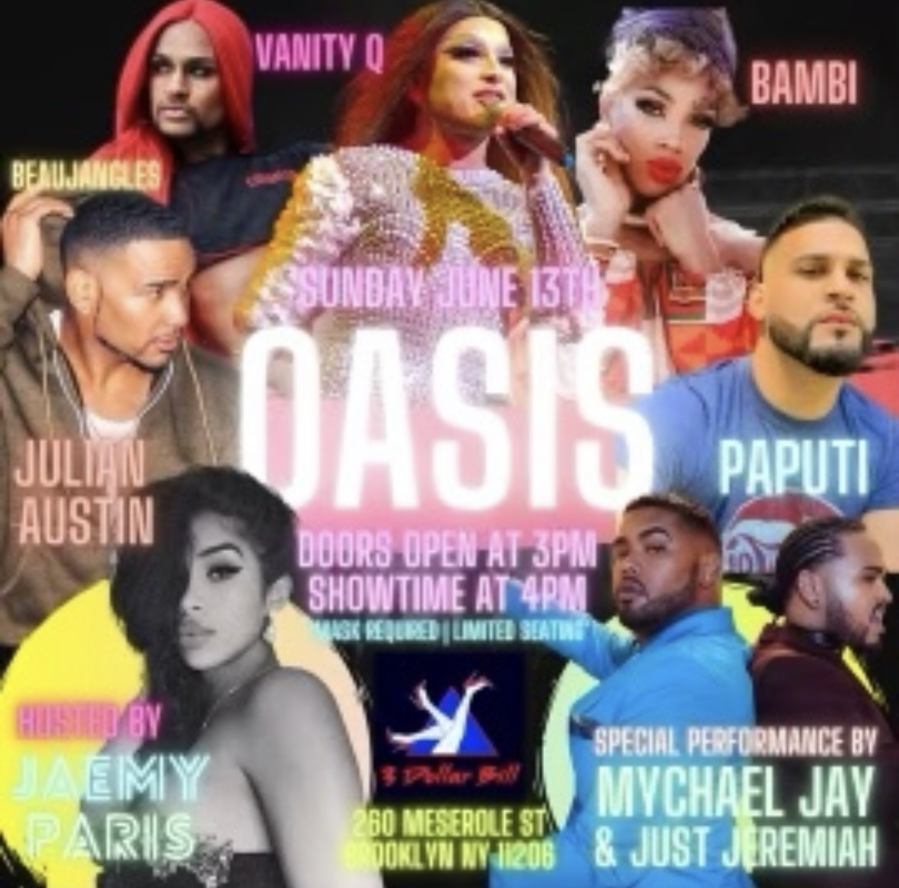 Buy Tickets to OASIS in Brooklyn on Jun 13, 2021