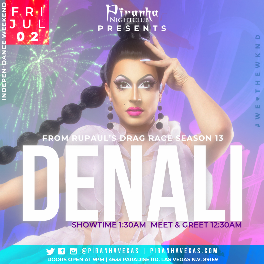 Buy Tickets to Piranha Presents Denali from RuPauls Drag Race Season 13 ...