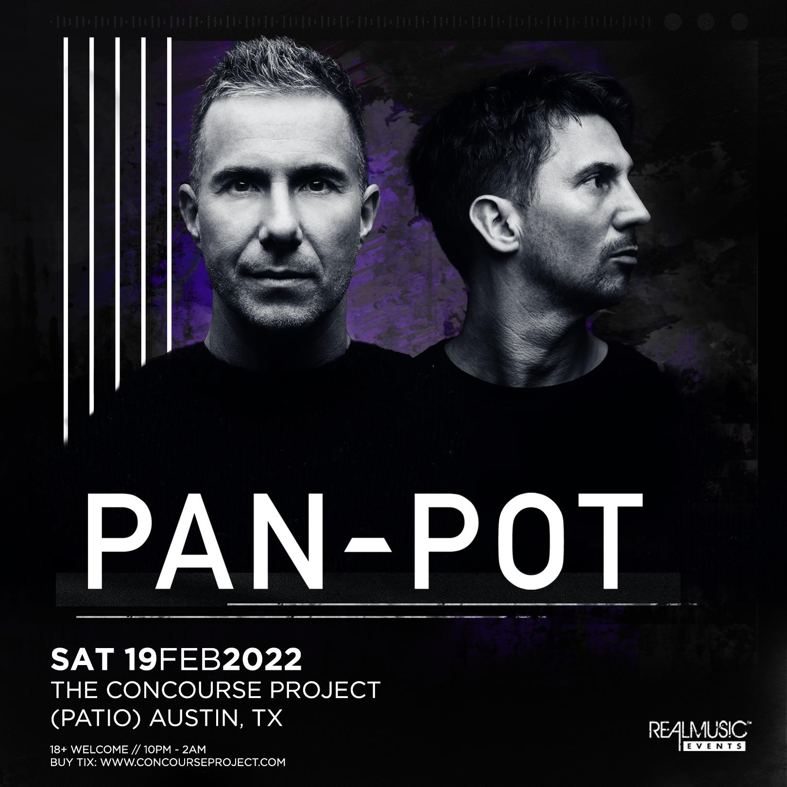 Buy Tickets to Pan-Pot at The Concourse Project (Patio) in Austin on ...