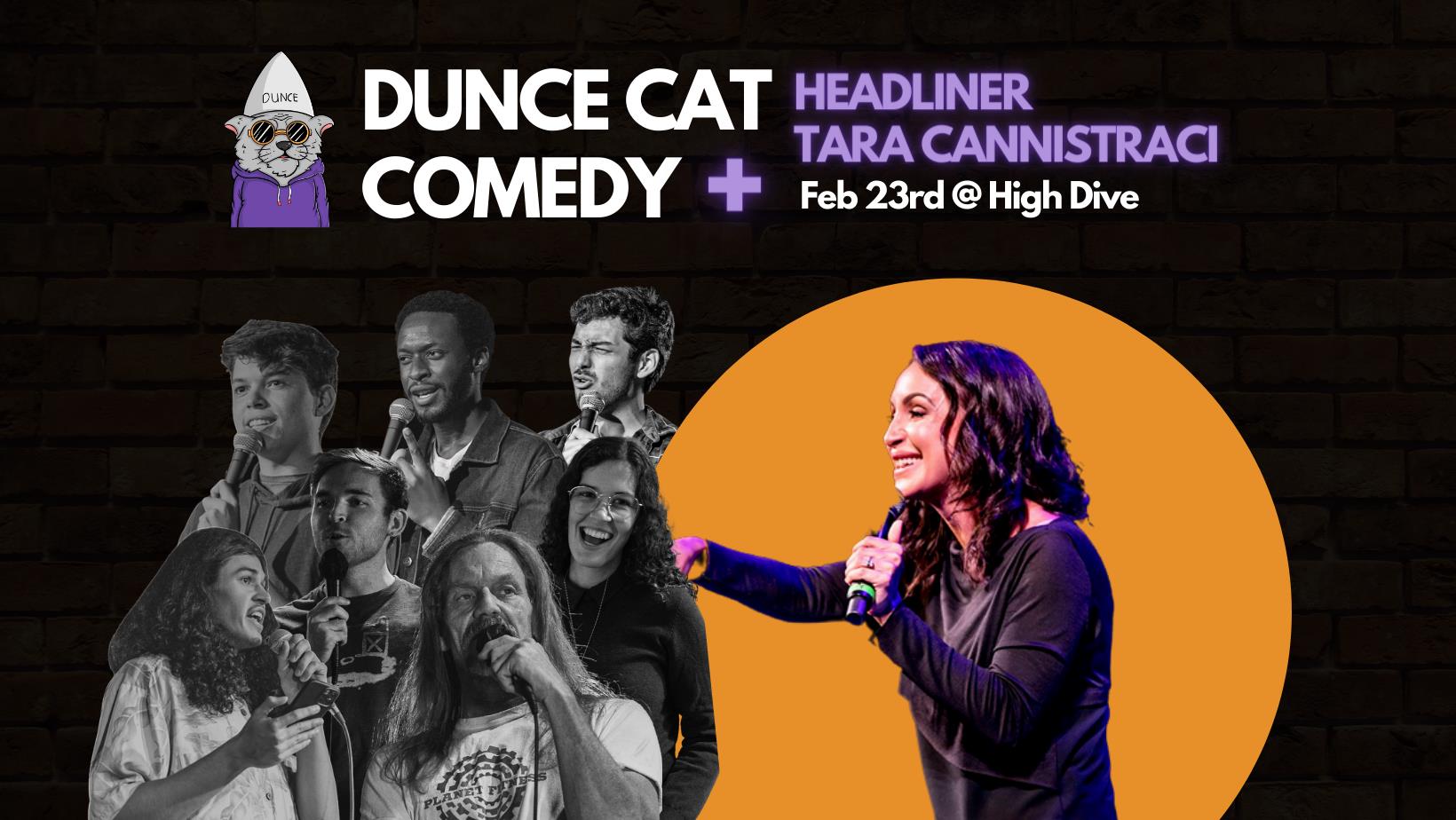 Buy Tickets to Dunce Cat Comedy's Standup Showcase with Tara ...