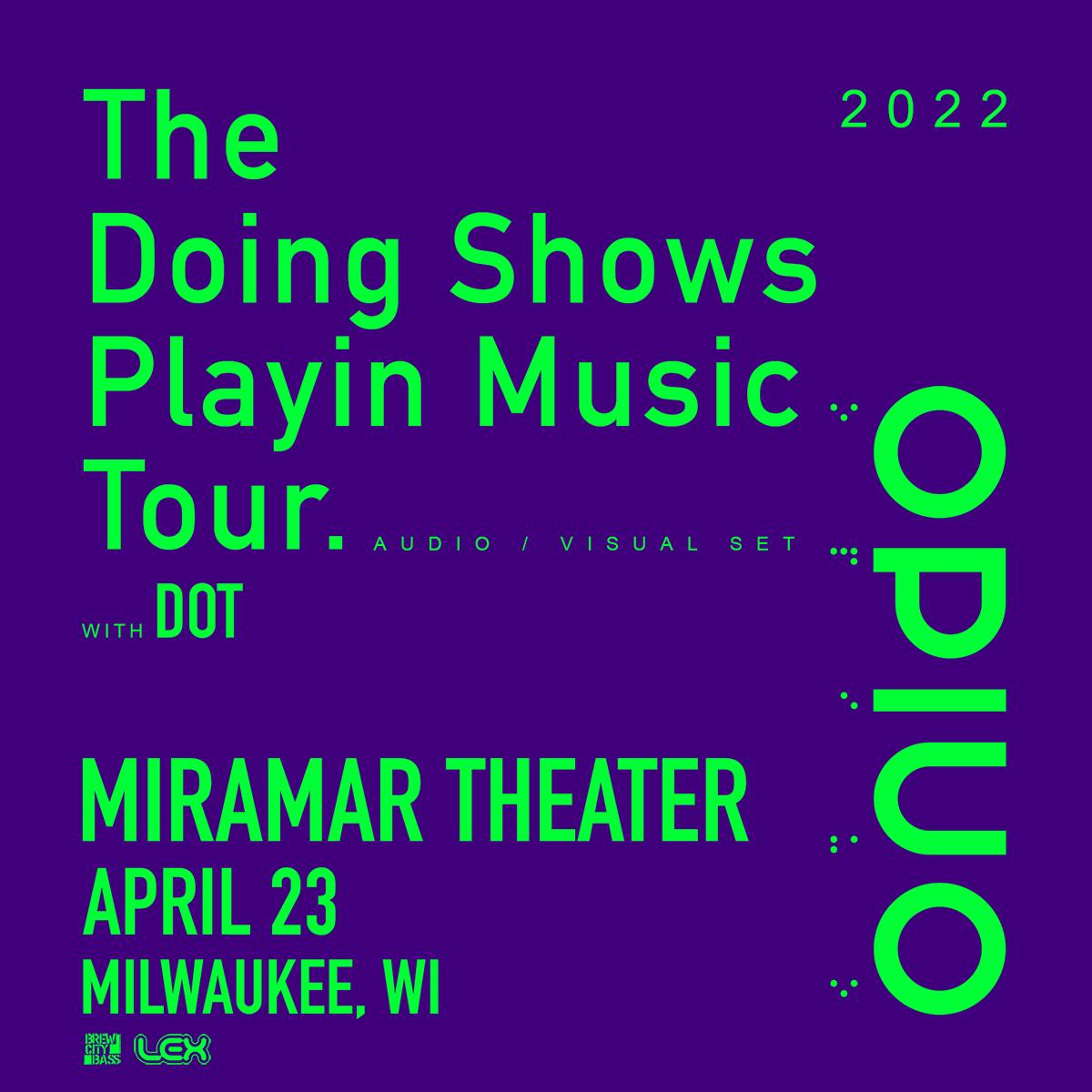 Buy Tickets to Opiuo in Milwaukee on Apr 23, 2022