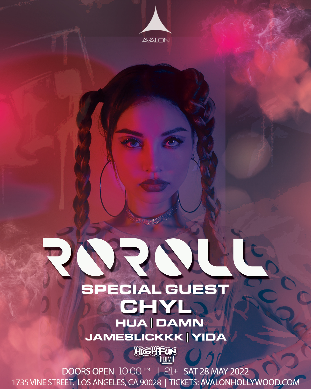 Buy Tickets to ROROLL / HighFun EDM in Hollywood on May 28, 2022