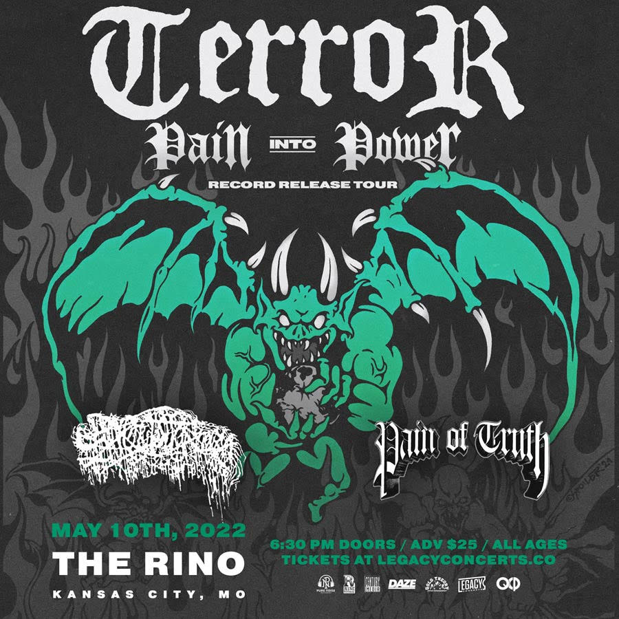 Buy Tickets to Terror at The Rino in Kansas City on May 10, 2022