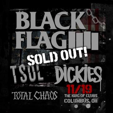 Buy Tickets to Black Flag SoCal Punk Invasion in Columbus on Nov 19, 2022