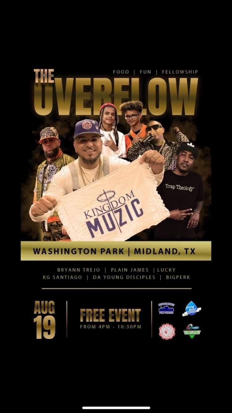 Buy Tickets to The Overflow in Midland on Aug 19, 2022