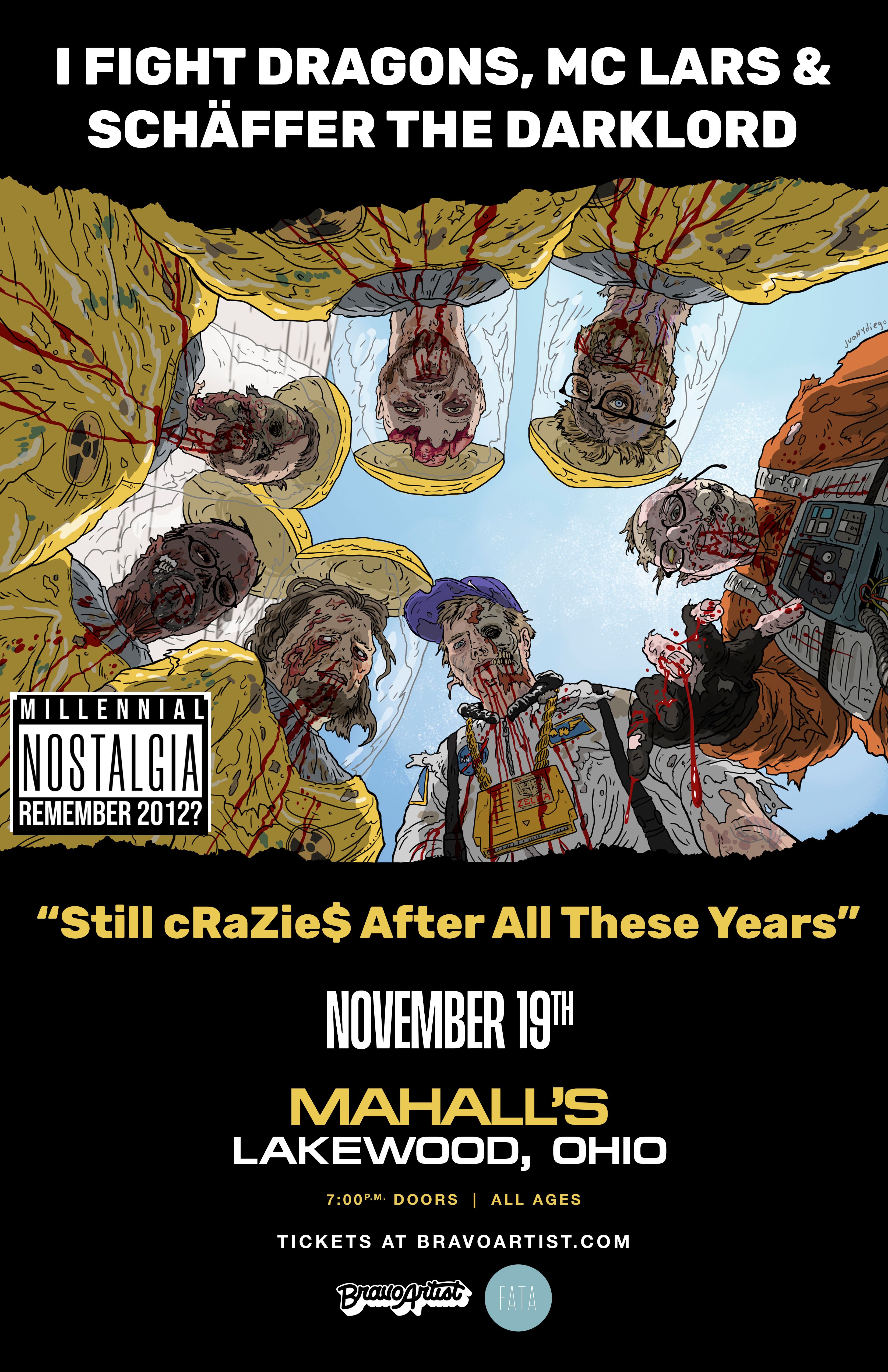 Buy Tickets to MC Lars & I Fight Dragons at Mahall's in Lakewood on Nov ...