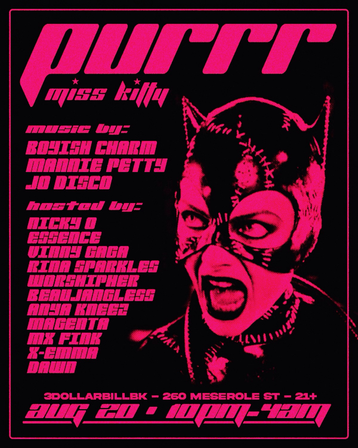 Buy Tickets to PURRR in Brooklyn on Aug 20, 2022