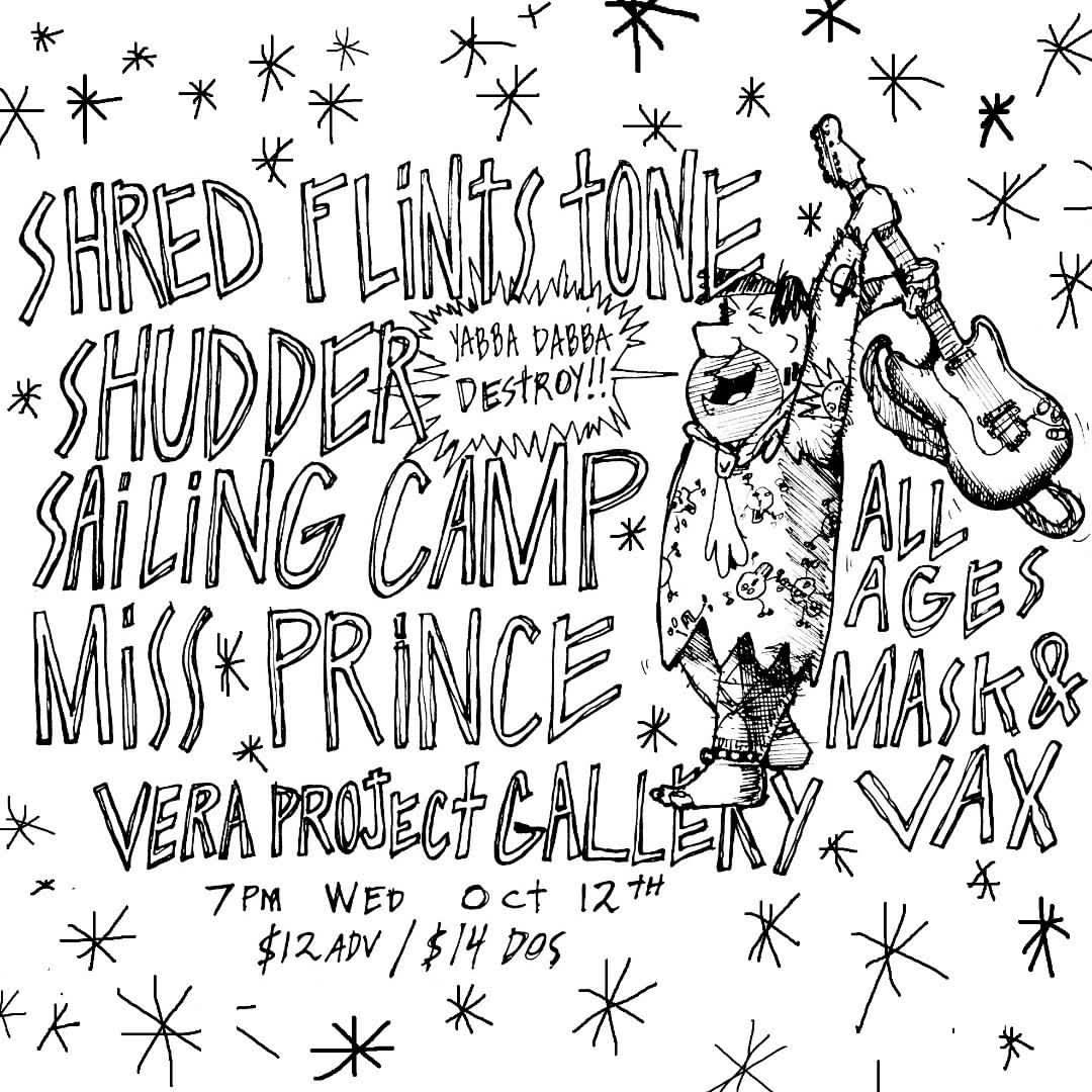 Buy Tickets to Shred Flintstone | Shudder | Sailing Camp | Miss Prince ...