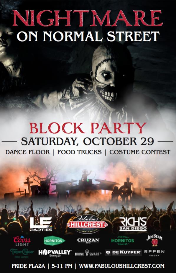 Buy Tickets to Nightmare On Normal St in San Diego on Oct 29, 2022