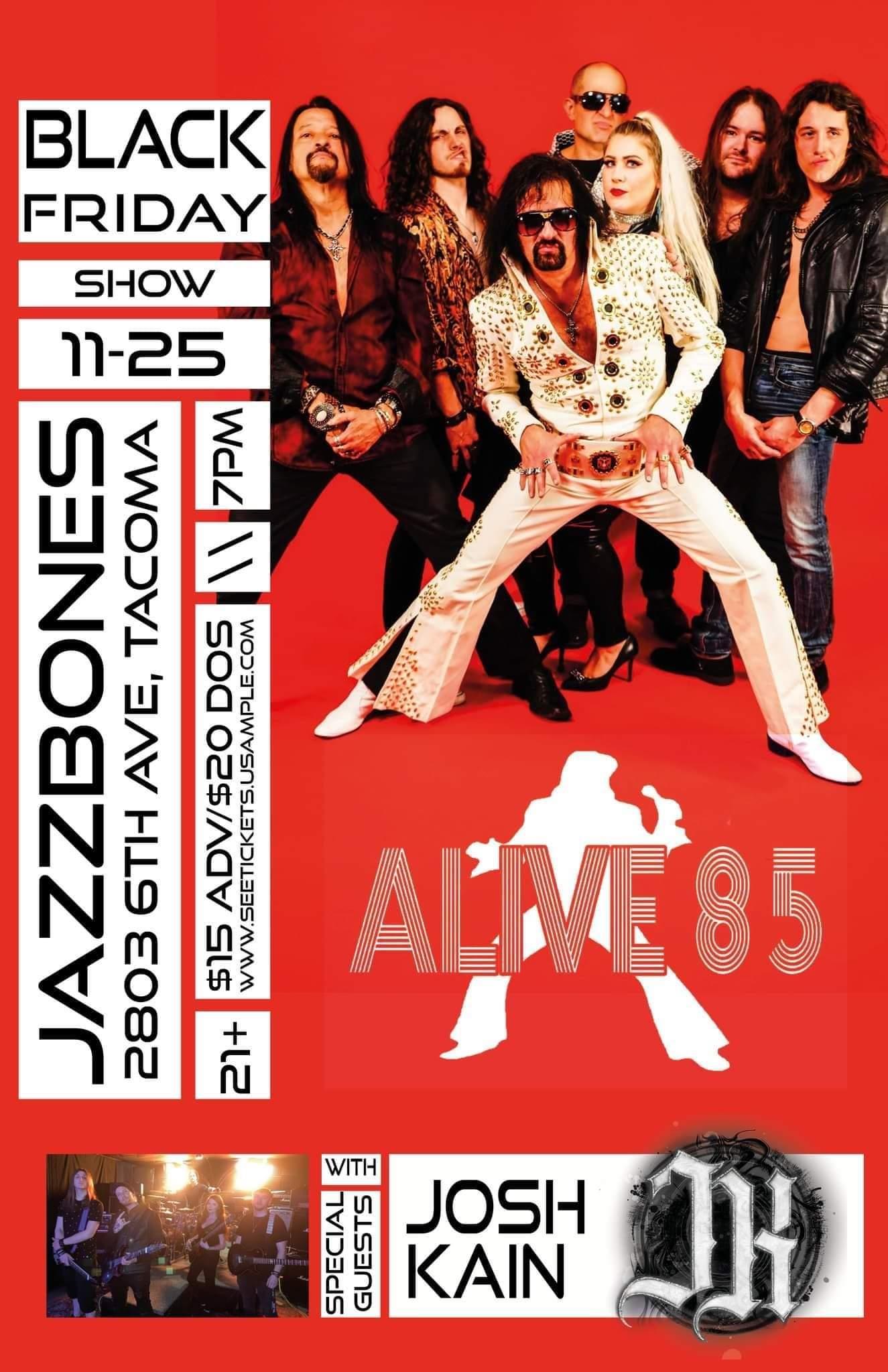 Buy Tickets to Alive 85 with special guest Josh Kain in Tacoma on Nov ...