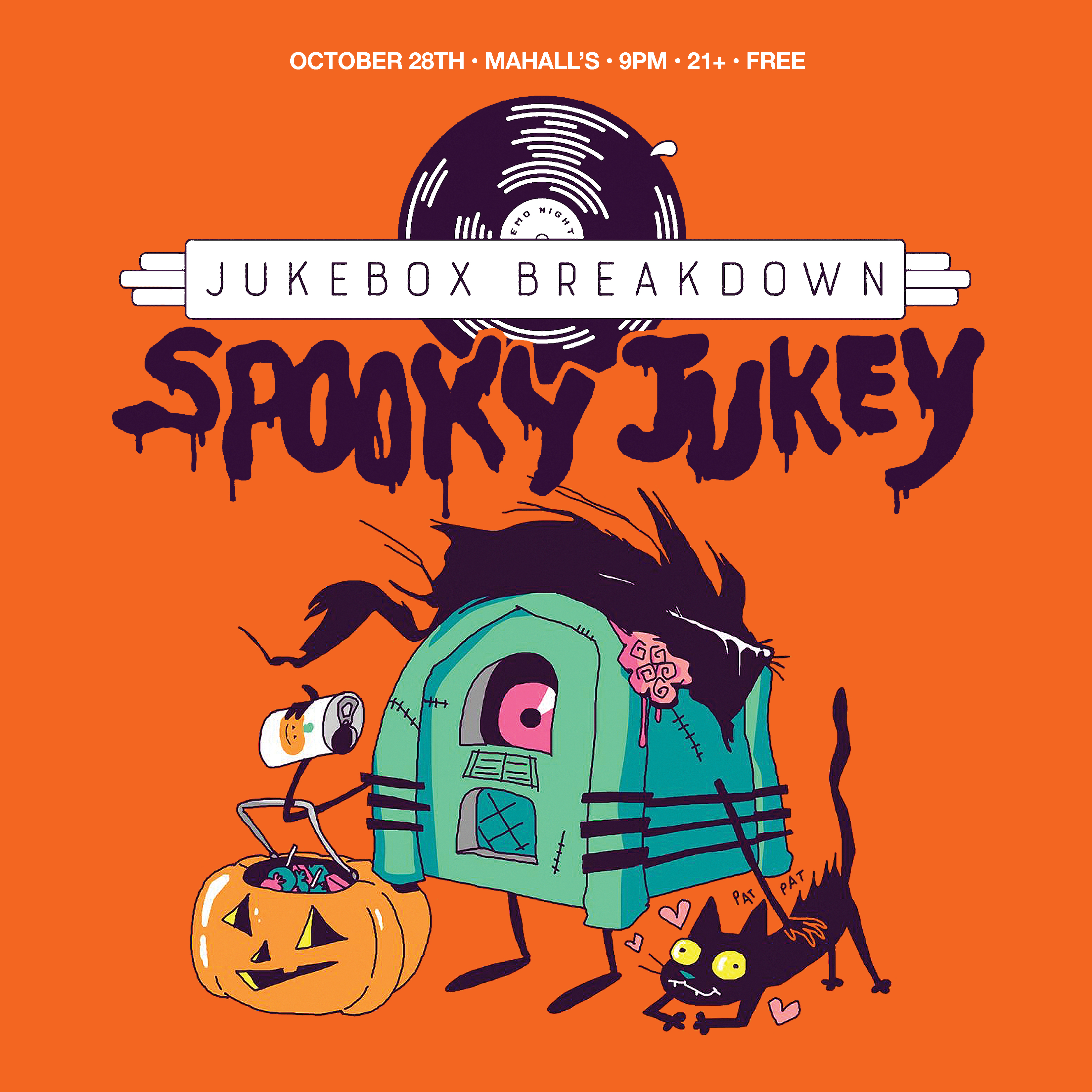 Buy Tickets to Spooky Jukey aka Emo Night CLE Halloween party at Mahall ...