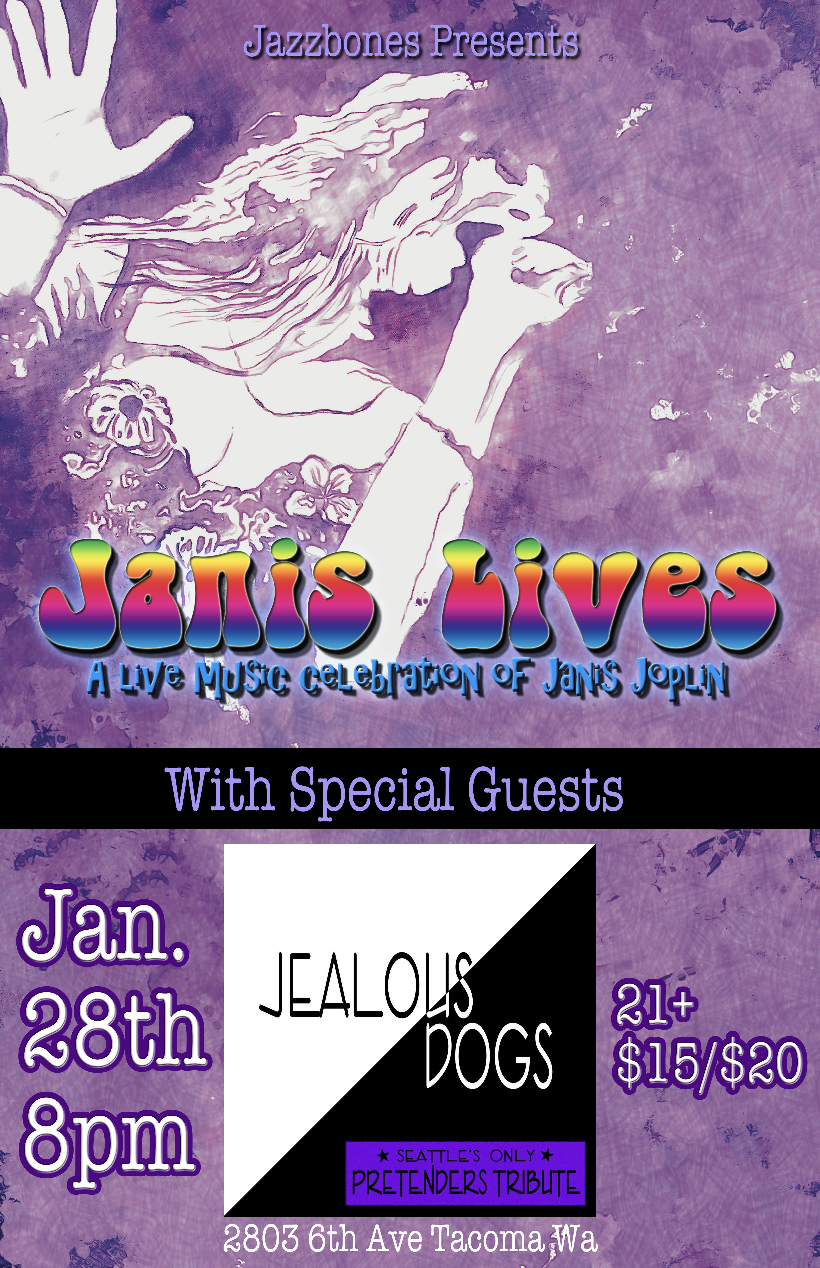 Buy tickets to Janis Lives (A Tribute to Janis Joplin)/Jealous Dogs in ...