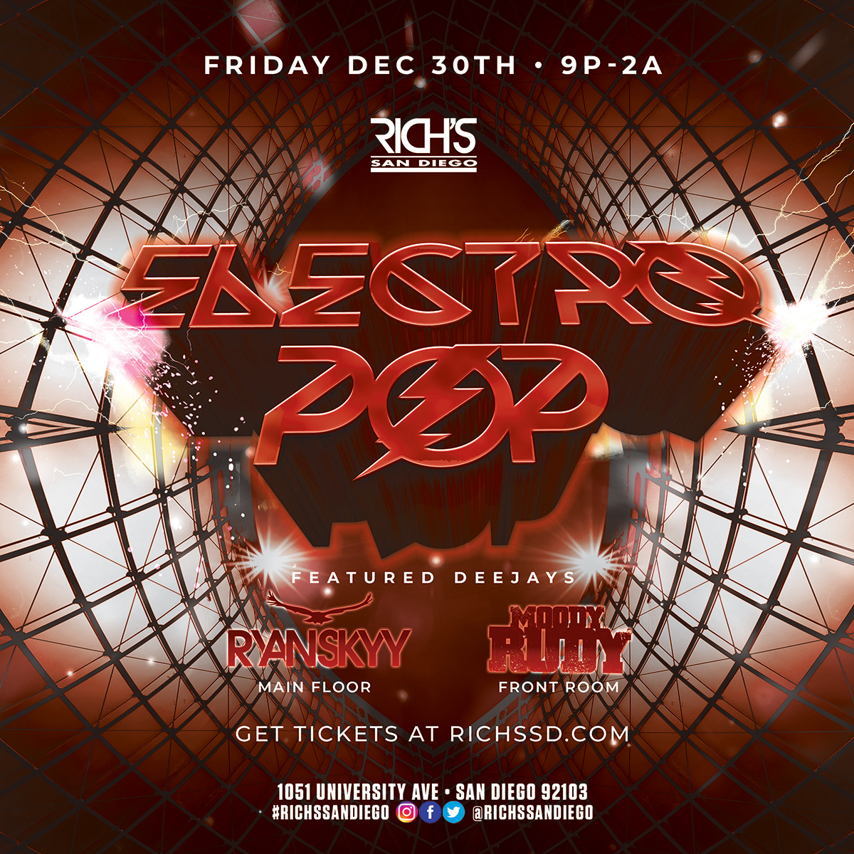 Buy Tickets to Electro-POP! in San Diego on Dec 30, 2022