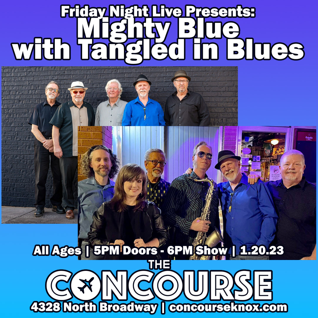 Buy Tickets to Mighty Blue with Tangled in Blues in Knoxville on Jan 20 ...