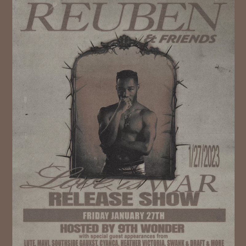 Buy Tickets to REUBEN VINCENT & FRIENDS (21+ ONLY) in Charlotte on Jan ...