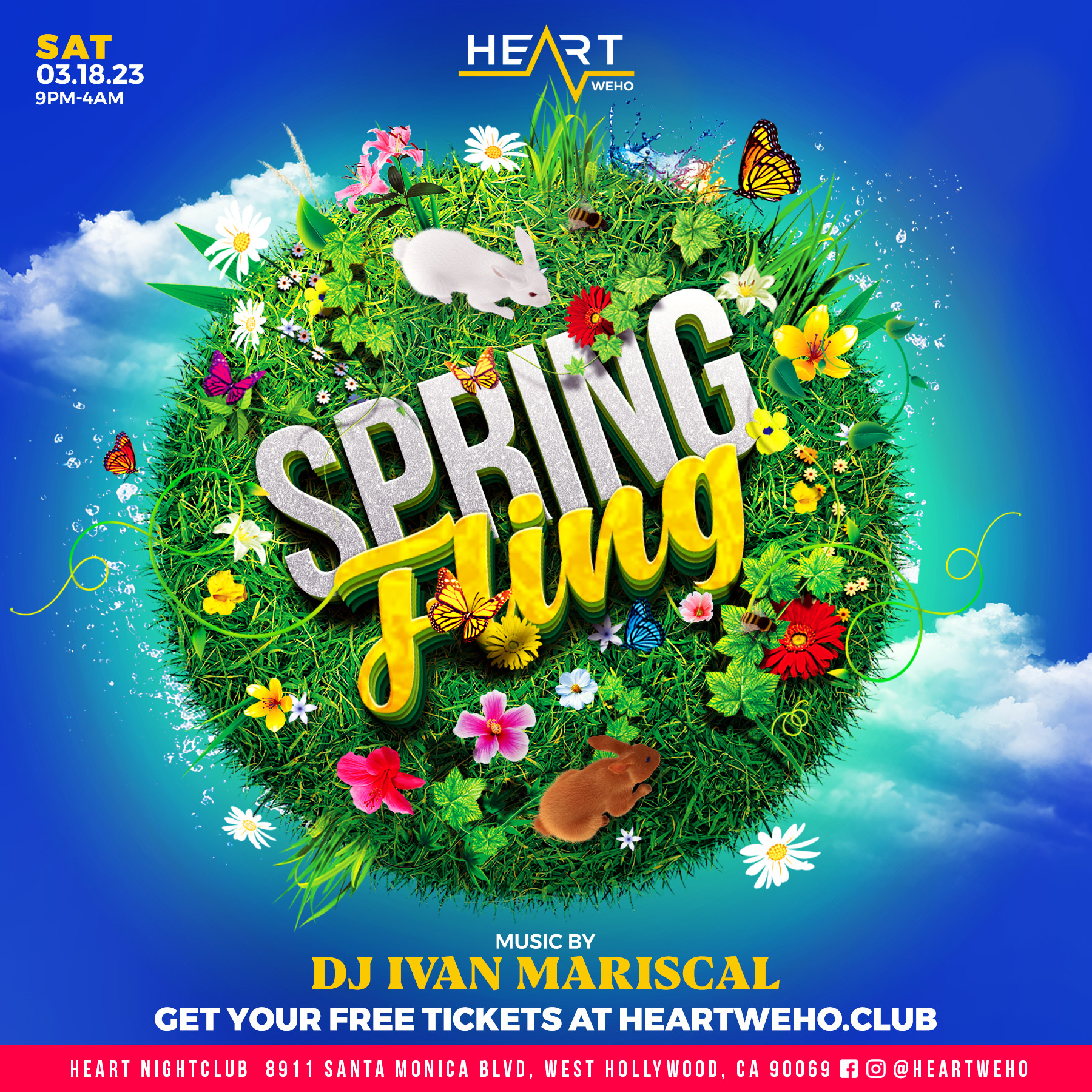 Buy Tickets to SPRING FLING! in West Hollywood on Mar 18, 2023