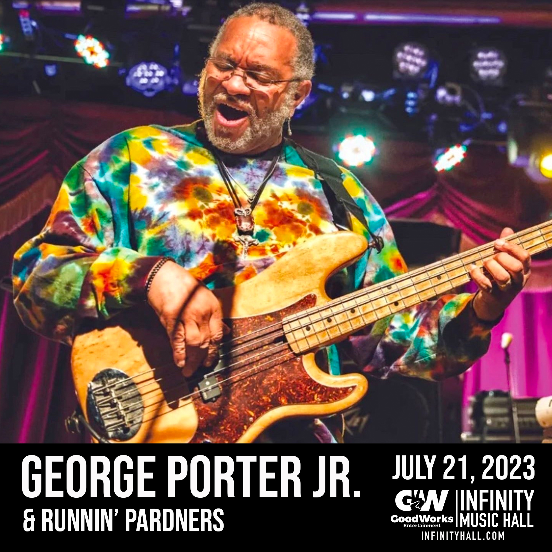 Buy Tickets to George Porter Jr. & Runnin' Pardners in Hartford on Jul ...