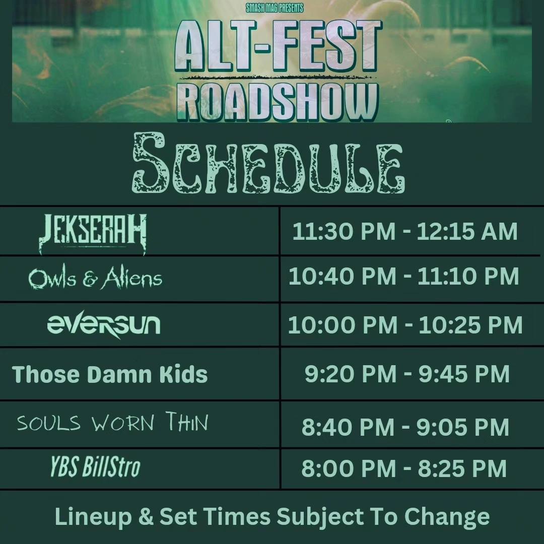 Buy Tickets to Alt-Fest Roadshow in Las Vegas on Sep 09, 2023