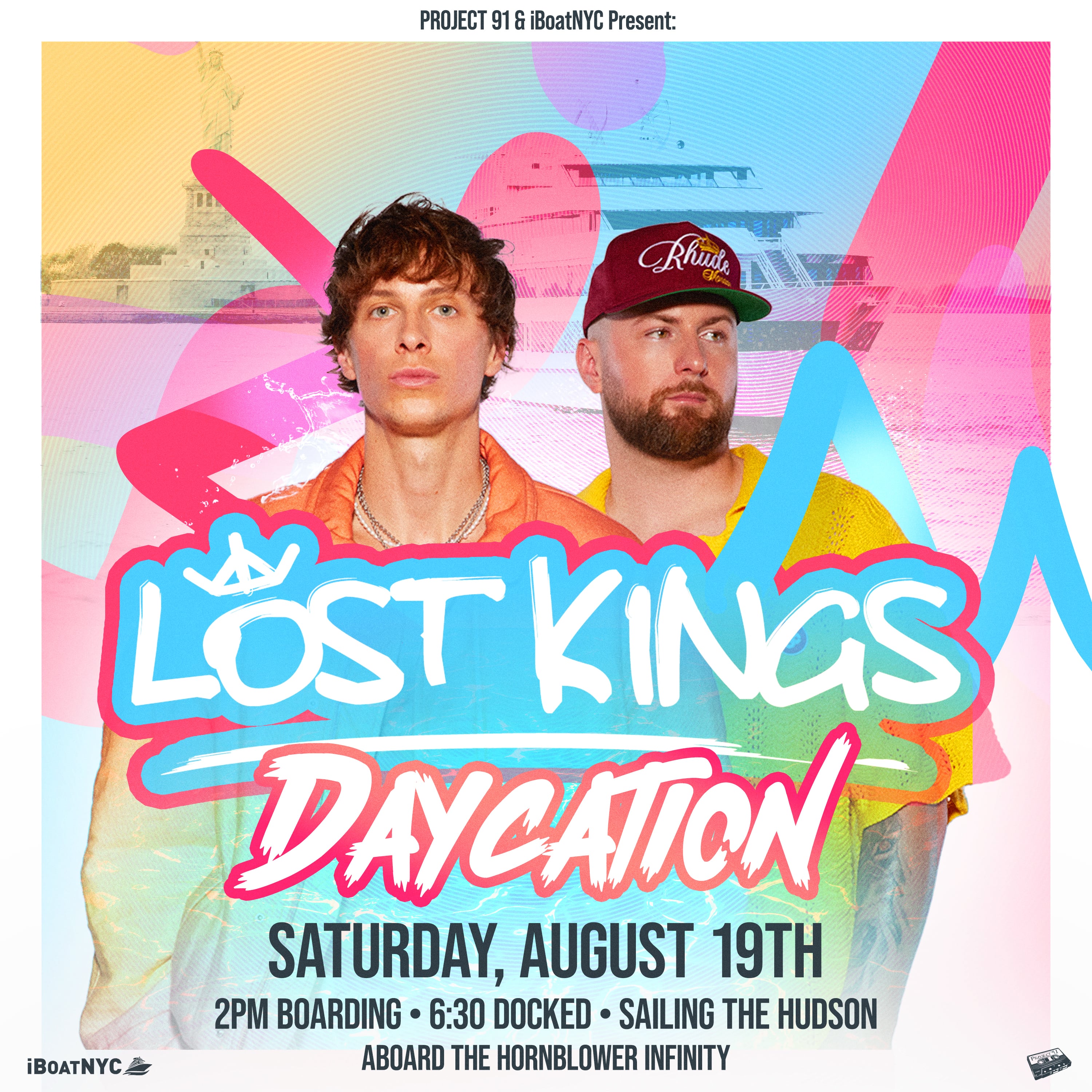 Buy Tickets to Lost Kings Daycation Boat Party in New York on Aug 19, 2023