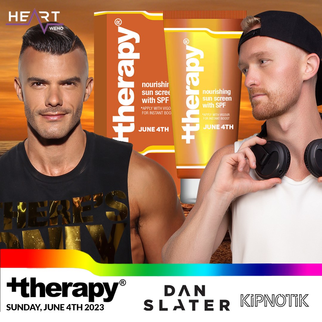 Buy Tickets to THERAPY w/DAN SLATER in West Hollywood on Jun 04, 2023