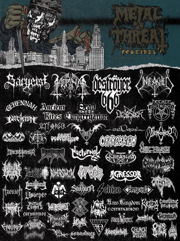 Buy Tickets to Metal Threat Fest 2025 in Elgin on Oct 02, 2025 - Oct 05 ...