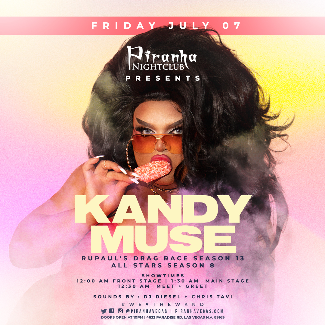 Buy Tickets to PIRANHA PRESENTS KANDY MUSE FROM RUPAULS DRAG RACE in ...