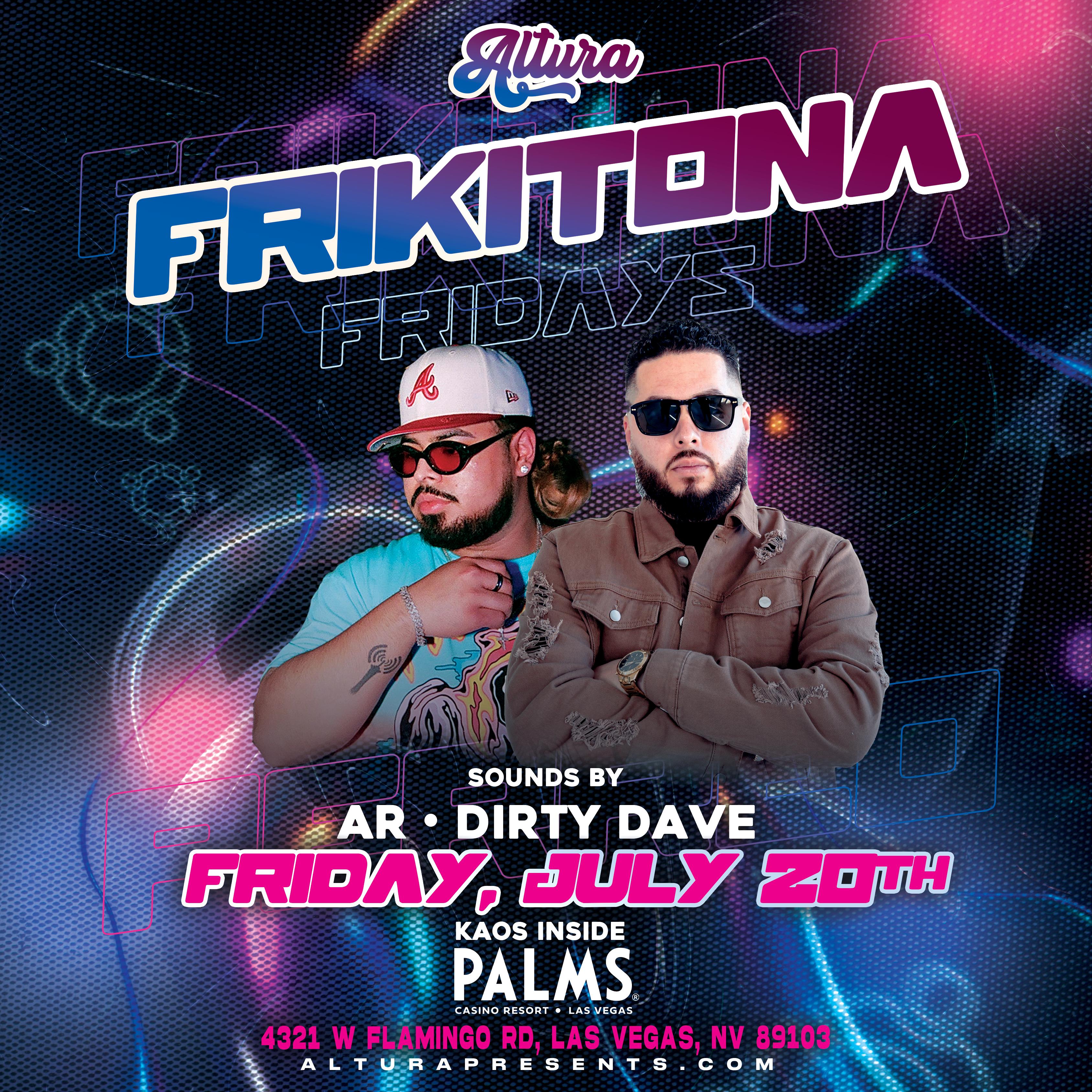 Buy Tickets to ALTURA Presents: FRIKITONA Fridays in Las Vegas on Jul 21, 2023