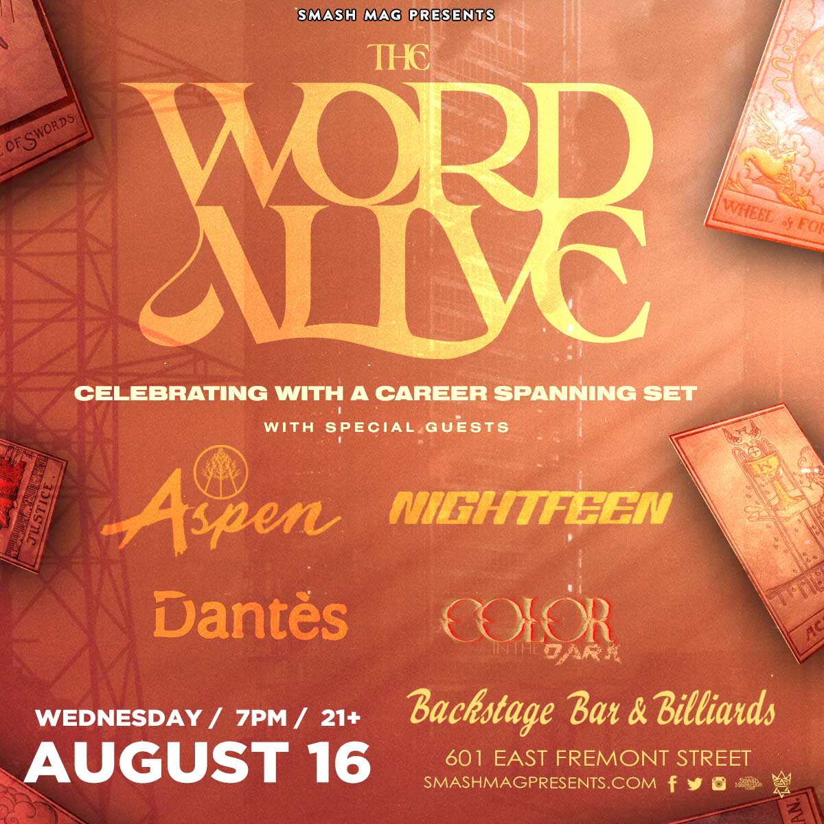 Buy Tickets to The Word Alive in Las Vegas on Aug 16, 2023