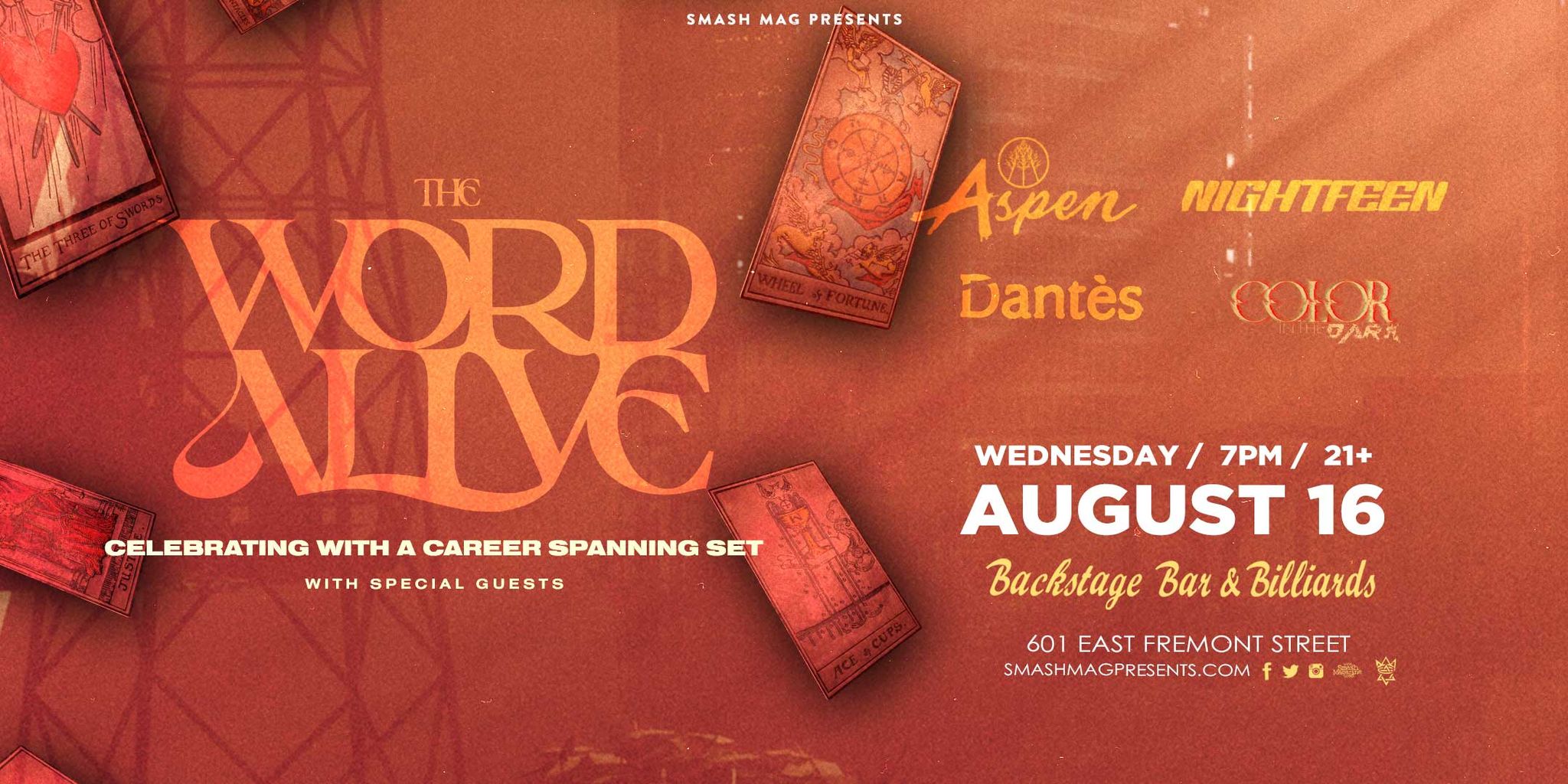 Buy Tickets to The Word Alive in Las Vegas on Aug 16, 2023