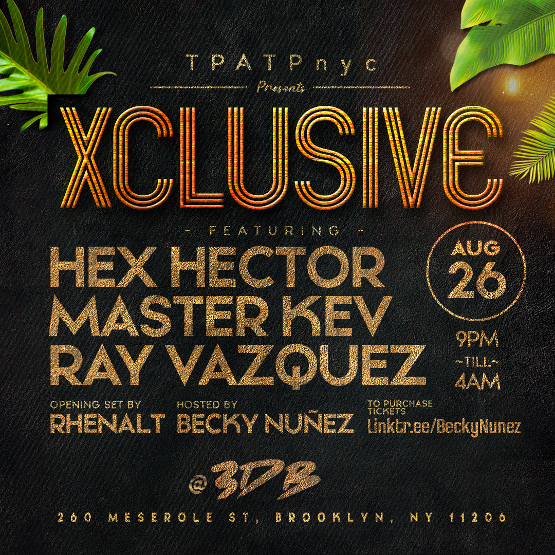 Buy Tickets to EXCLUSIVE in Brooklyn on Aug 26, 2023