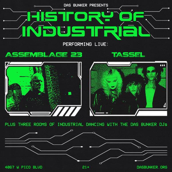 Buy Tickets to Das Bunker: History of Industrial in Los Angeles on Mar ...