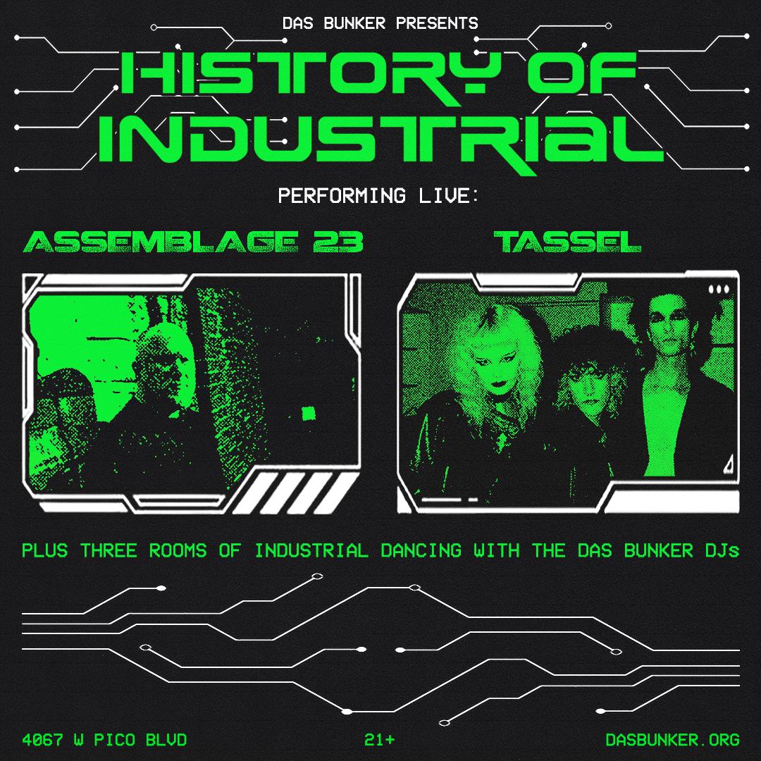 Buy Tickets to Das Bunker: History of Industrial in Los Angeles on Mar ...