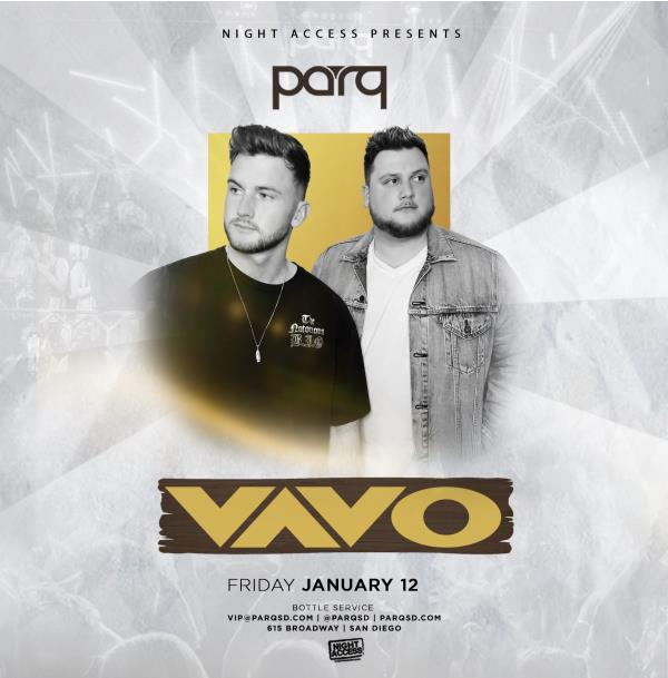 Buy Tickets to VAVO in San Diego on Jan 12, 2024