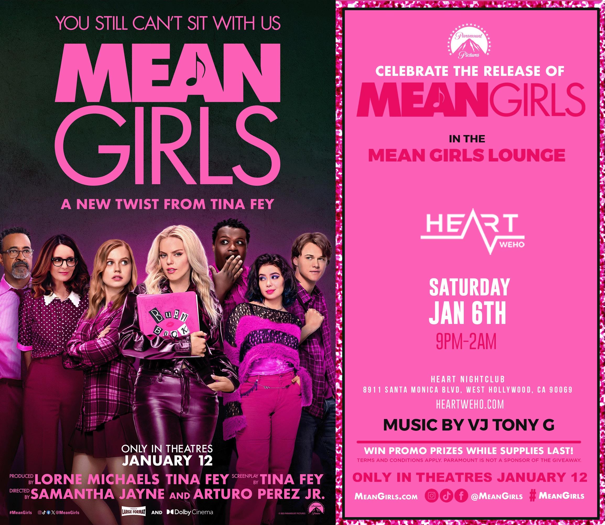 Buy Tickets to THE MEAN GIRLS LOUNGE! in West Hollywood on Jan 06, 2024